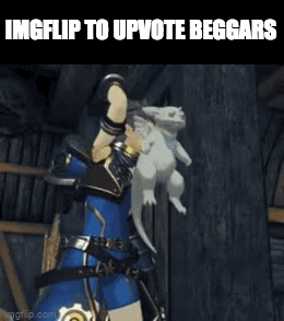 Imgflip to upvote beggars - Imgflip