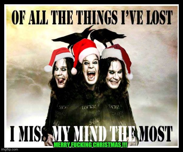 Merry Freaking X-MAS \m/ - Imgflip