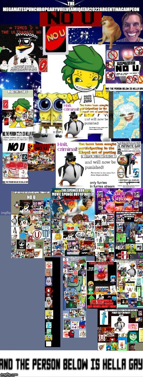 The STRONGEST NO U CARD in The HEXAUNIVERSE (ALMOST TO BE COMPLETED) - Imgflip