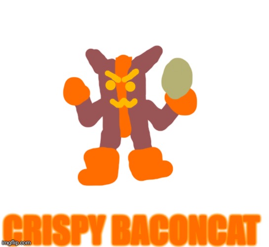 Bacon Cat using the Golden Egg - Imgflip