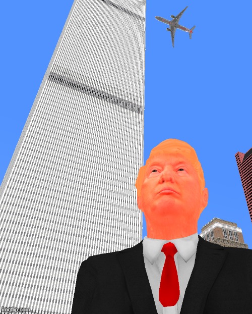 Mayor Donaldson visits the World Trade Center and takes a selfie - Imgflip