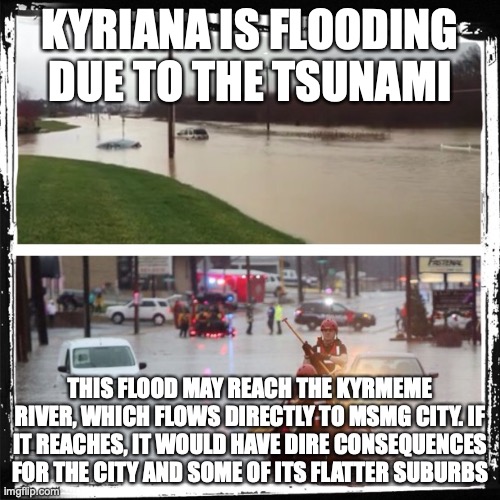 Flooded streets - Imgflip