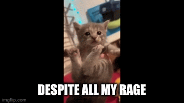 Despite all his rage he still wants to make you smile - Imgflip