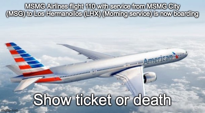 American Airlines Jet - Imgflip