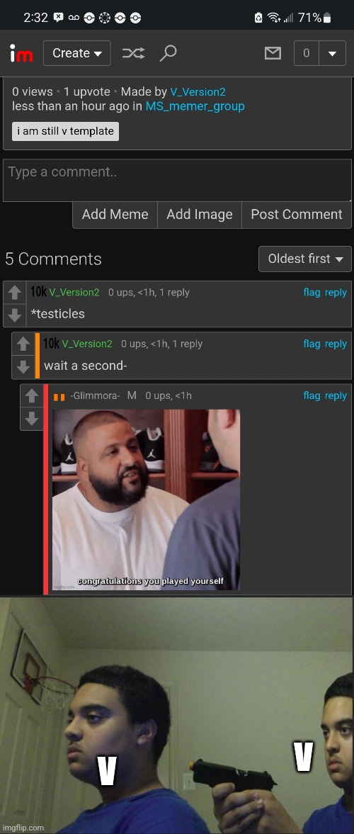 rip V..forever a calamari lover - Imgflip