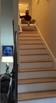 When Stair Slidings Ends Badly - Imgflip