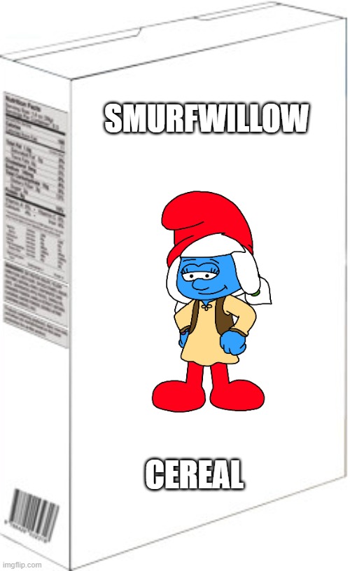 Blank cereal box - Imgflip