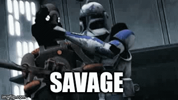 Image tagged in gifs,starwars,clone wars,clone trooper - Imgflip