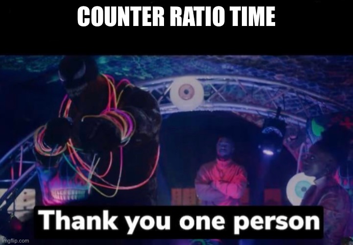Thank you one person - Imgflip