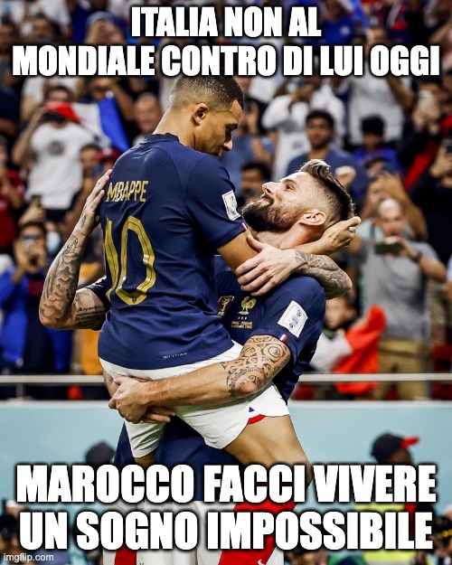 Mbappé and Giroud - Imgflip