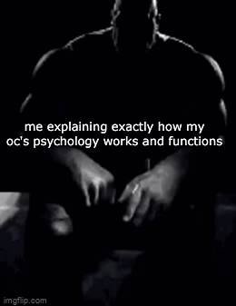 bro i literally tie it in with her backstory so i know why and how she ...