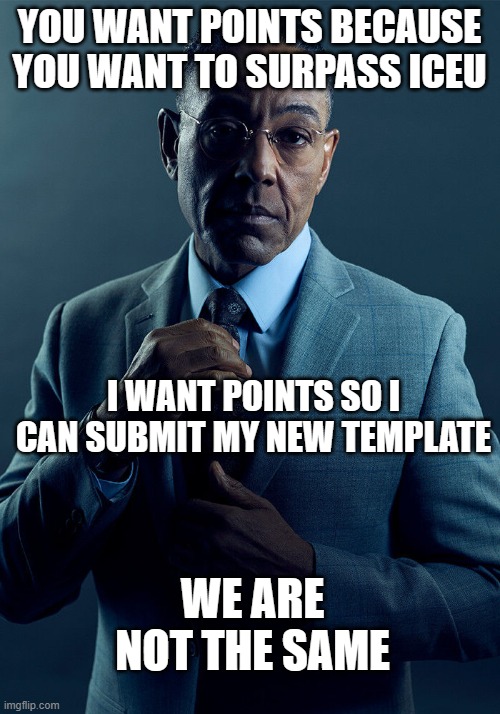 Gus Fring We Are Not The Same Imgflip