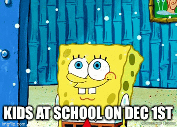 They let us wear Santa hats at my school - Imgflip