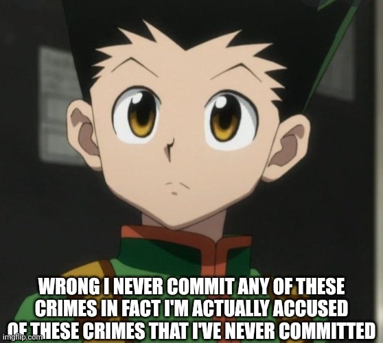 DEKUTO's crime records - Imgflip