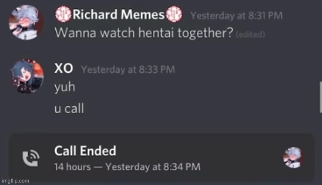 discord is wild - Imgflip
