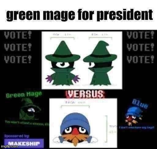 he has my vote - Imgflip