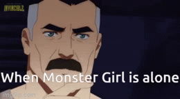 Image tagged in gifs,memes,monster girl - Imgflip