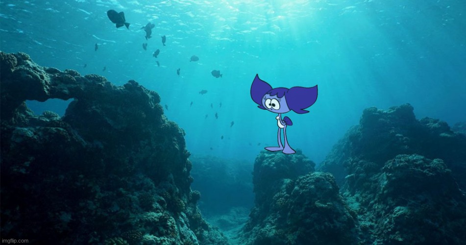 The blue creature from the Pacific - Imgflip