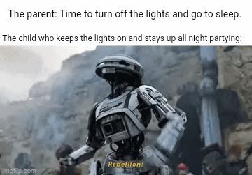 The rebellious child - Imgflip