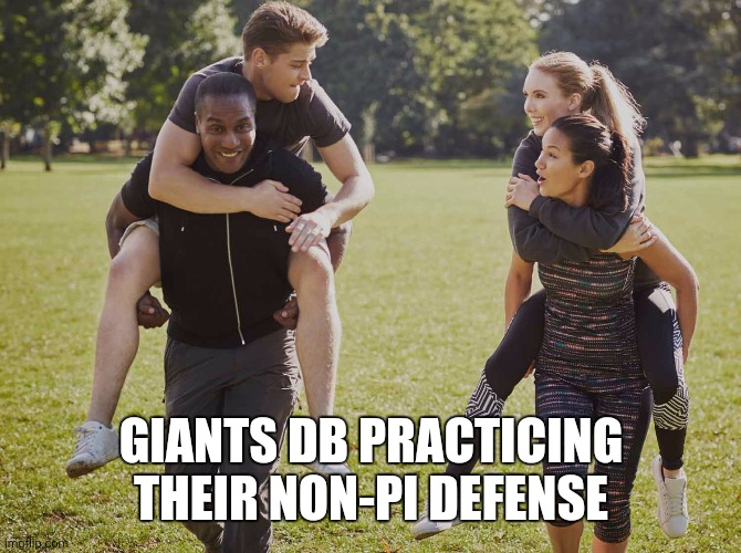 Totally not Pass Interference : r/NFCEastMemeWar