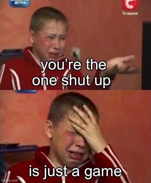 This guys hate me for liking a game, like shut up - Imgflip