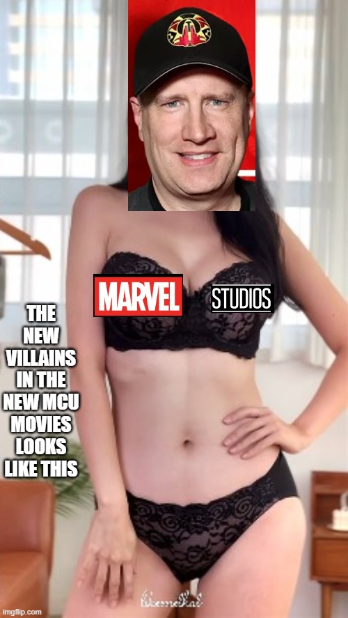the characters in the new mcu movies looks like this - Imgflip