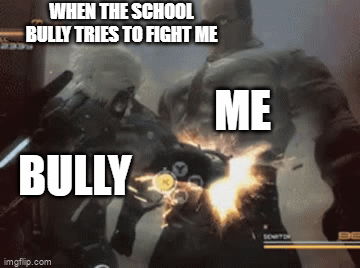 my school fight be like - Imgflip