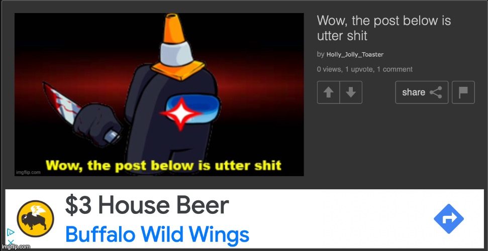 Either they don't like beer or they don't like Buffalo Wild Wings - Imgflip