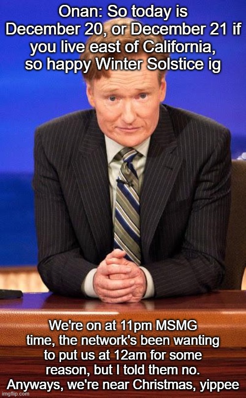 Conan O brian Imgflip