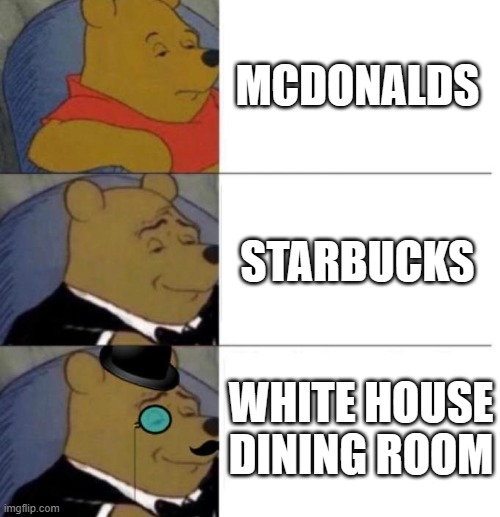 Tuxedo Winnie the Pooh (3 panel) - Imgflip