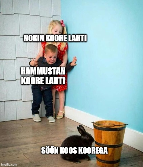 Children scared of rabbit - Imgflip