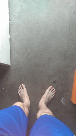 My tradition of walking in the snow barefoot - Imgflip