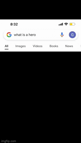 Turn yo brightness up to see this hero - Imgflip