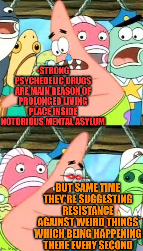 -Jumping inside schism. - Imgflip