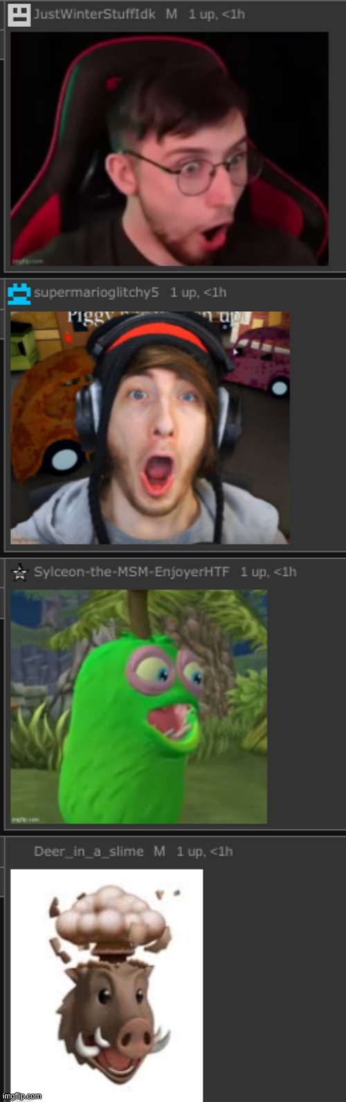 the post above has him Flabbergasted - Imgflip