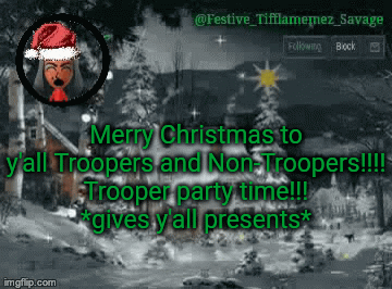 Troopers Christmas Party - Imgflip