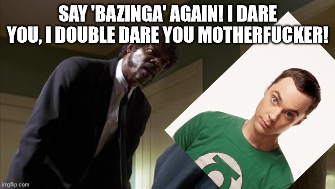 Pulp Fiction Say What Again - Imgflip