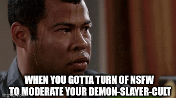 Sweating Jordan Peele - Imgflip