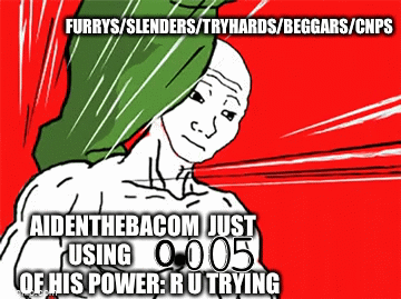 Aidenthebacom:bro try actually - Imgflip