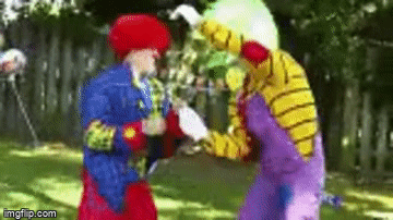 clown fight - Imgflip