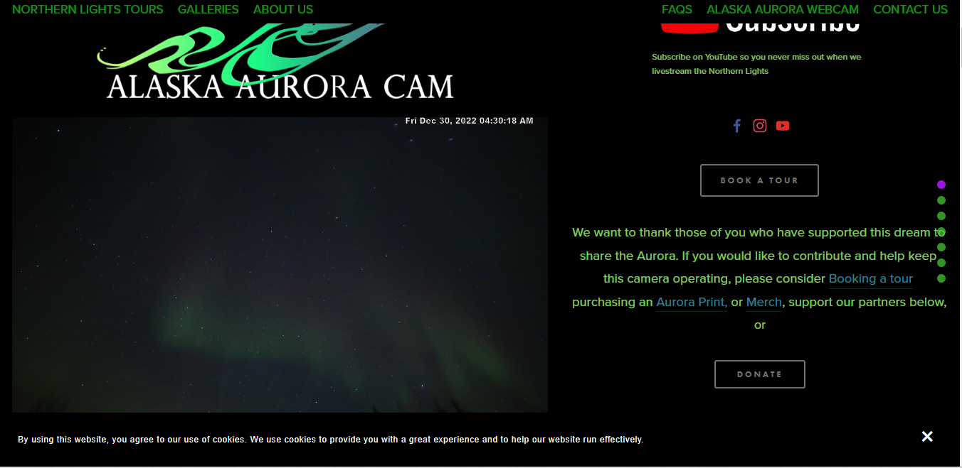 Alaska Aurora cam 30DEC22 Blank Template - Imgflip