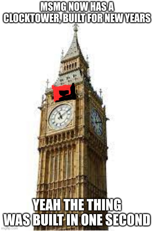 also a poorly done msmg flag has been put on it, made by yours truly ...