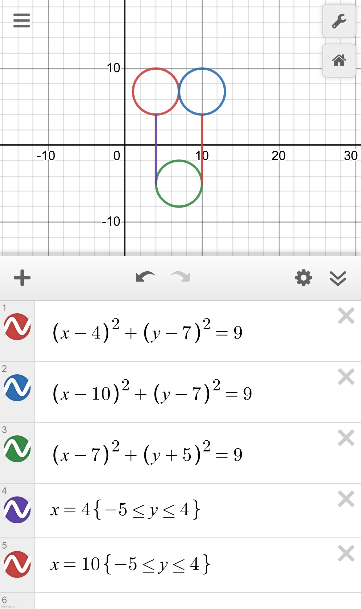 Did a little thingy on Desmos - Imgflip