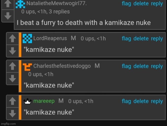 Horny check - Imgflip