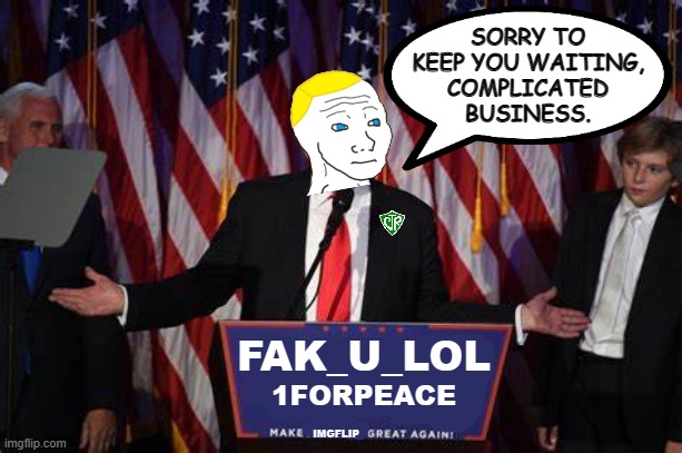 Victory speech in comments - Imgflip