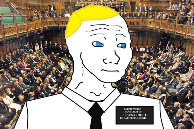 President British Mormon Announcement Template Blank Template Imgflip