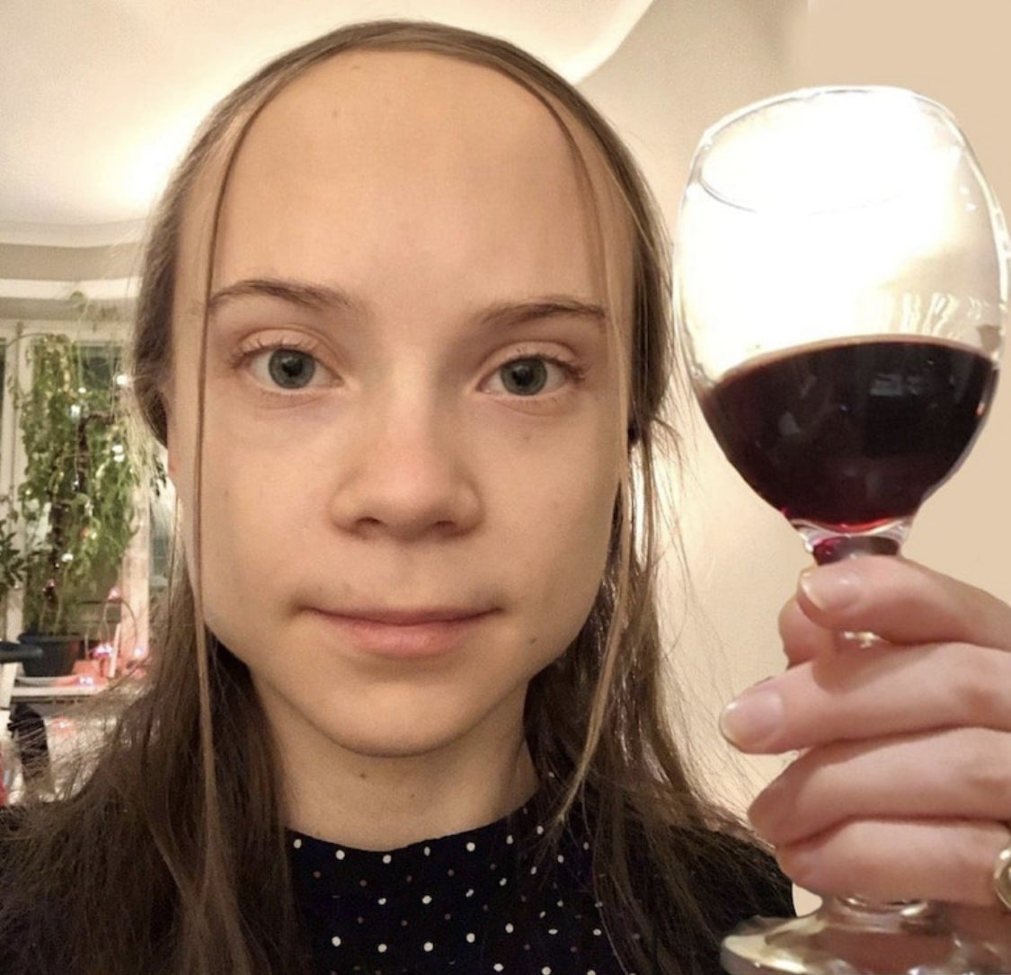 greta thunberg forehead Blank Template - Imgflip