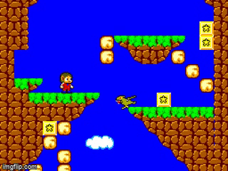 Alex Kidd In Miracle World (Sega, Master System/Mark III, 1986) - Imgflip