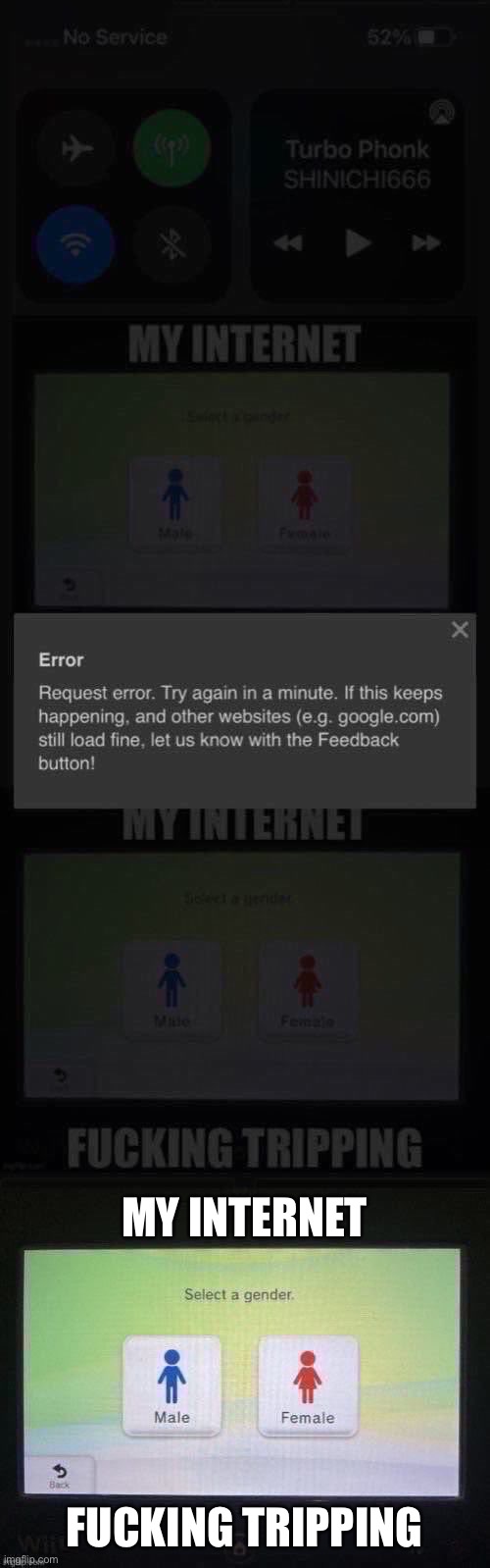 My internet sum ass - Imgflip