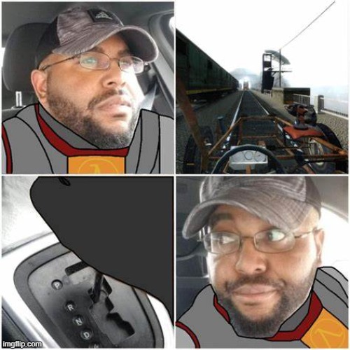 Damn that train - Imgflip